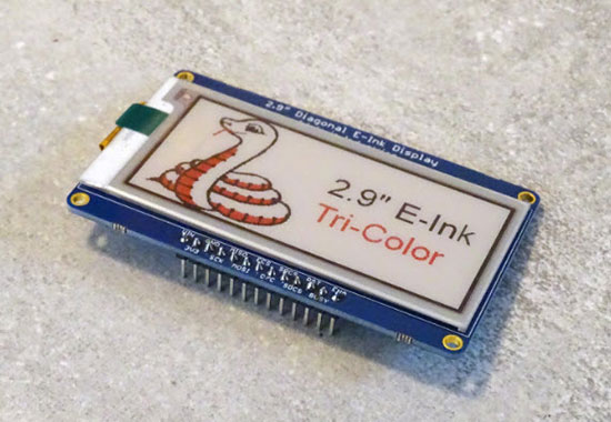 How To Use An E Ink Display In Your Arduino Project